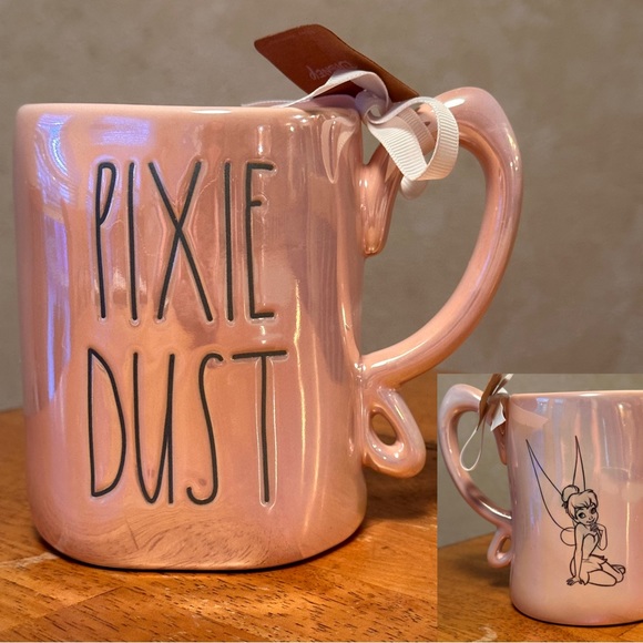 Rae Dunn | Other | Rae Dunn Disney Pixie Dust Tinker Bell Pink ...